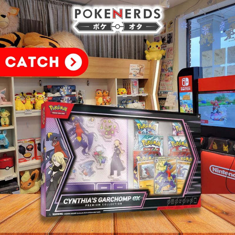 Cynthia's Garchomp ex Premium Collection Box – PokeNerds