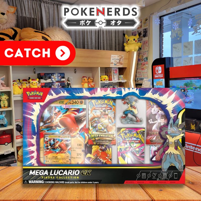 Mega Lucario ex Figure Collection Box – PokeNerds