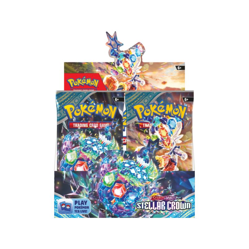 Stellar Crown Booster Box – PokeNerds