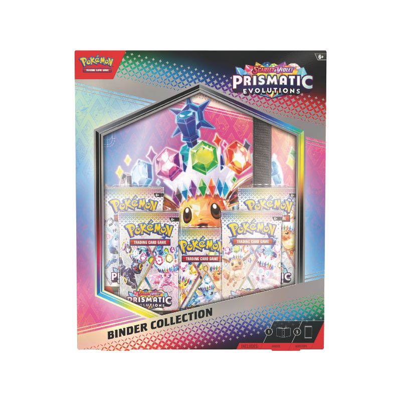 Prismatic Evolutions Binder Collection Preorder – PokeNerds