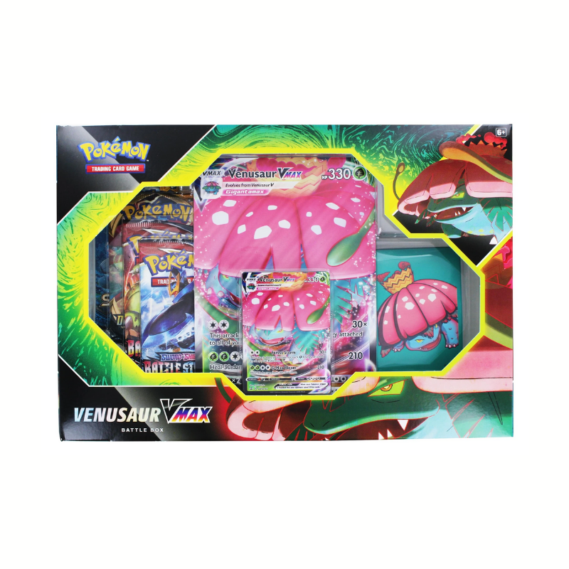 Pokemon TCG: Venusaur VMAX Box – PokeNerds