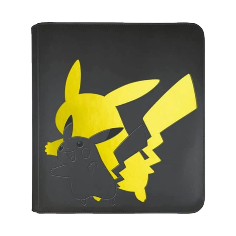 Pokemon 12 Pocket Zippered PRO Binder Elite Series Pikachu 480 cards ...